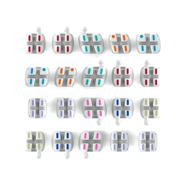 Bráquete Cerâmico Iceram Roth 022 - Óxido de Alumínio - Orthometric