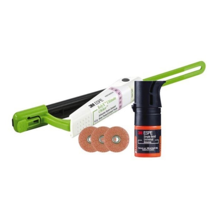 Cimento Relyx Ultimate A1 + Adesivo Single Bond Universal Kit - 3M