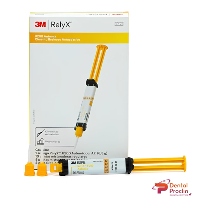 Cimento Resinoso 3M™ Dual RelyX™ U200 Clicker - Solventum