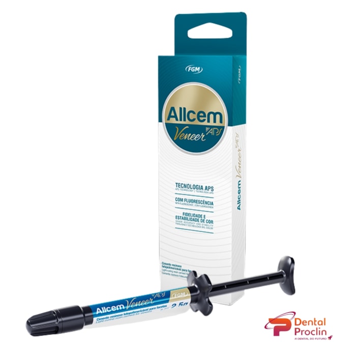 Cimento Resinoso Foto Allcem Veneer APS - FGM | Dental Proclin