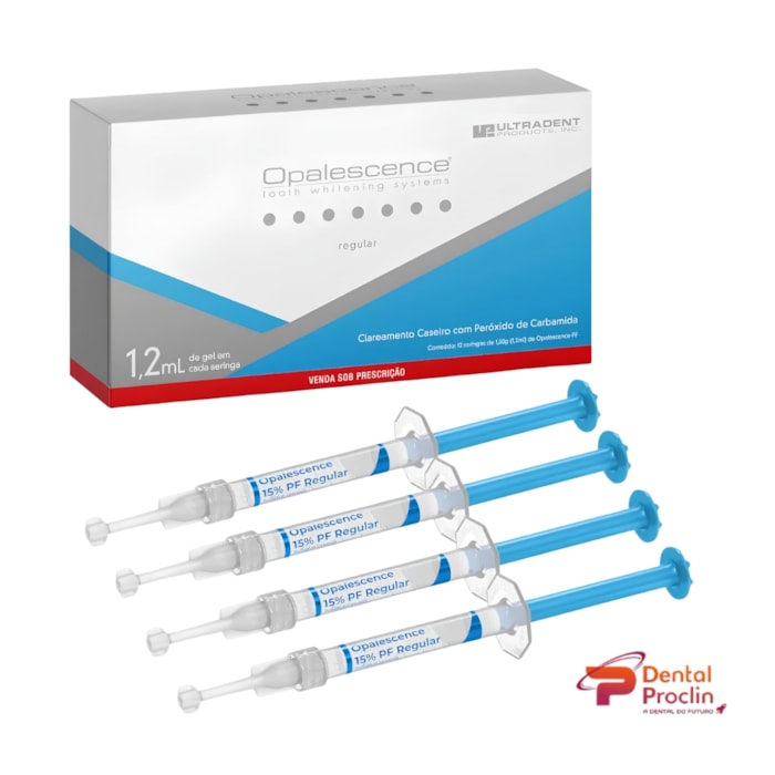 Clareador Opalescence PF Regular Kit com 4 Unidades - Ultradent ...