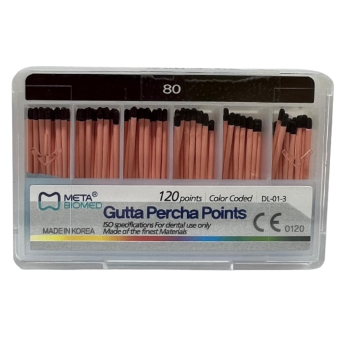 Cone de Guta Percha Calibrada - Meta | Dental Proclin