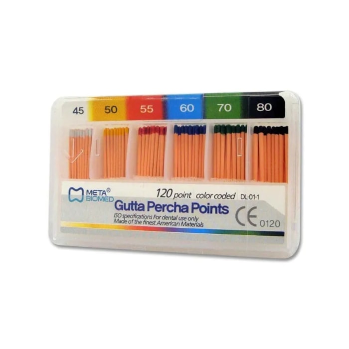 Cone de Guta Percha Calibrada - Meta | Dental Proclin