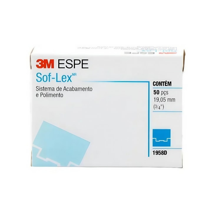 Disco de Lixa 3M™ Sof-Lex™ Nacional - Solventum