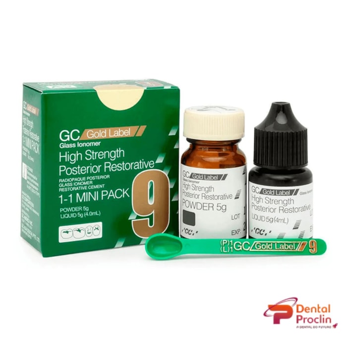 Ionômero de Vidro Restaurador GC Gold Label 9 R - GC - Dental Proclin