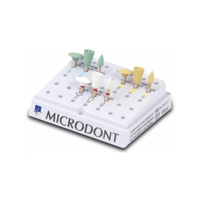 Kit Polimento de Resina - Microdont | Dental Proclin