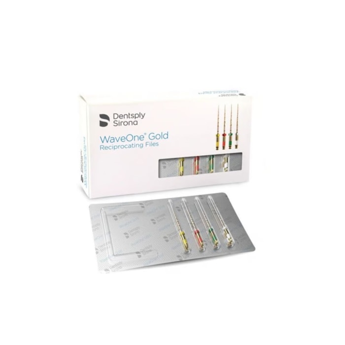 Lima Reciprocante Wave One Gold Maillefer com 4 Unidades - Dentsply Sirona