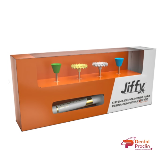 Polidor Jiffy para Resinas de Zircônia (Forma) Kit - Ultradent - Dental ...