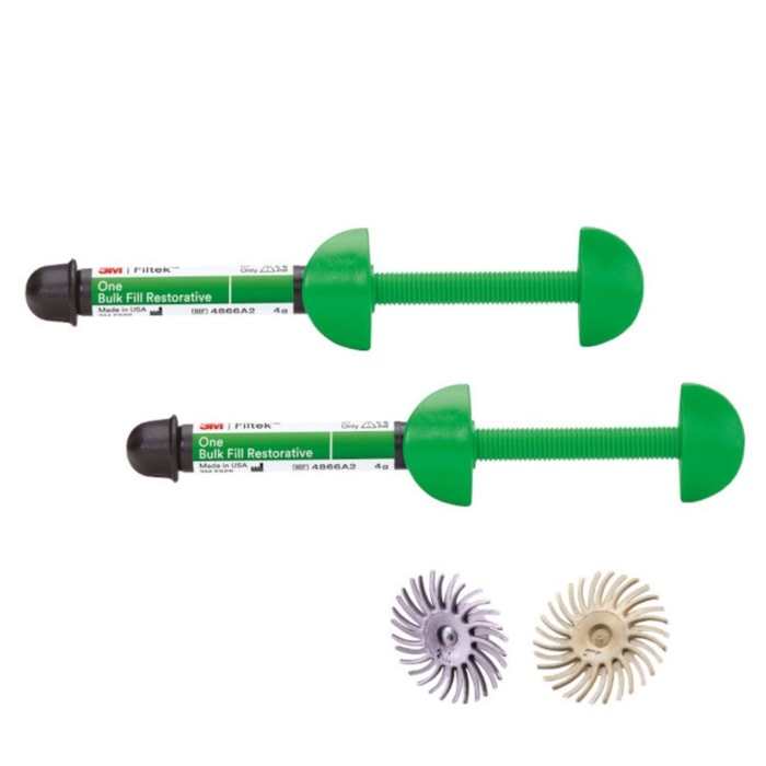 Resina 3M™ Filtek™ One Bulk Fill + Sof-Lex™ Espiral - Solventum