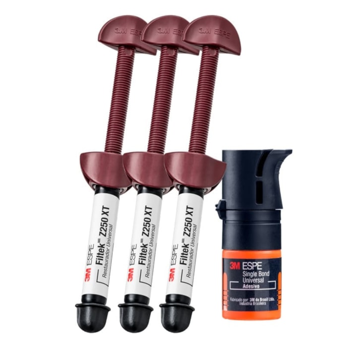 Resina 3M™ Filtek™ Z250 XT + Adesivo Single Bond Universal Kit - Solventum
