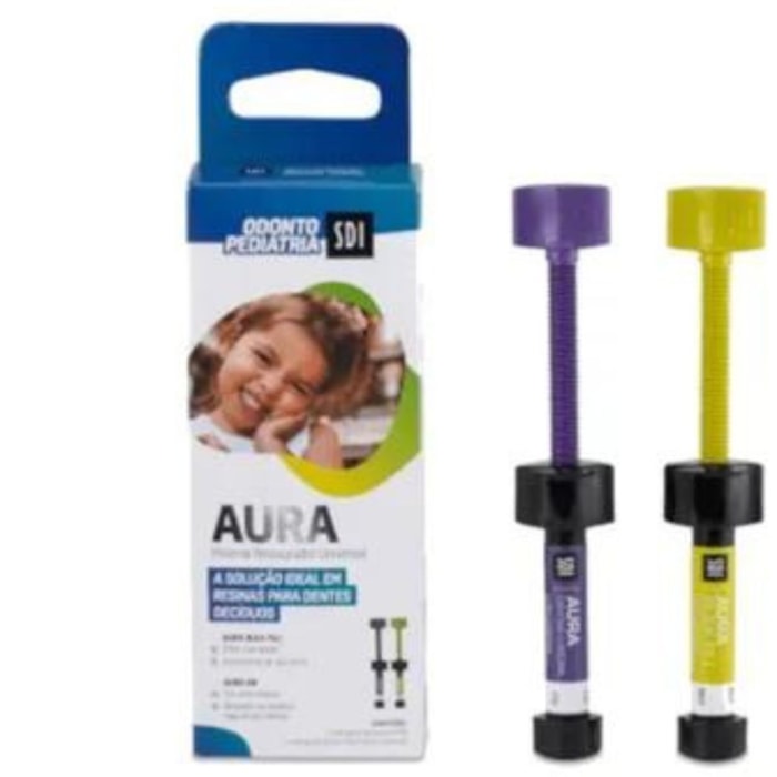 Resina Aura Odontopediatria DB Bulk Fill Kit - SDI - Dental Proclin
