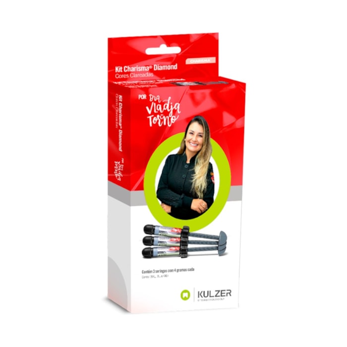 Resina Charisma Diamond by Dra. Vladja Torno Kit - Kulzer - Dental Proclin