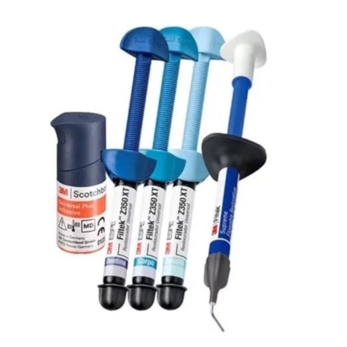 Resina Filtek Z350 + Adesivo Scotchbond Universal + Resina Filtek ...