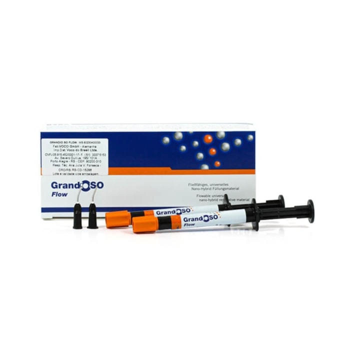 Resina GrandioSO Flow Set Kit - Voco | Dental Proclin